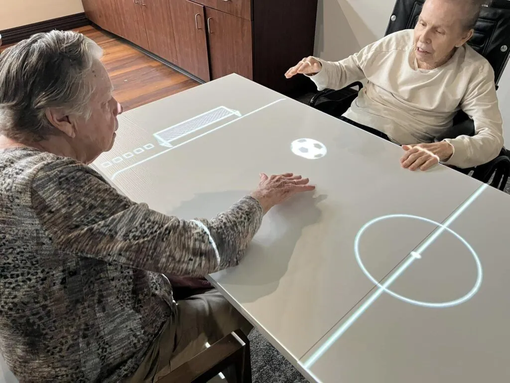 interactive magic table for dementia