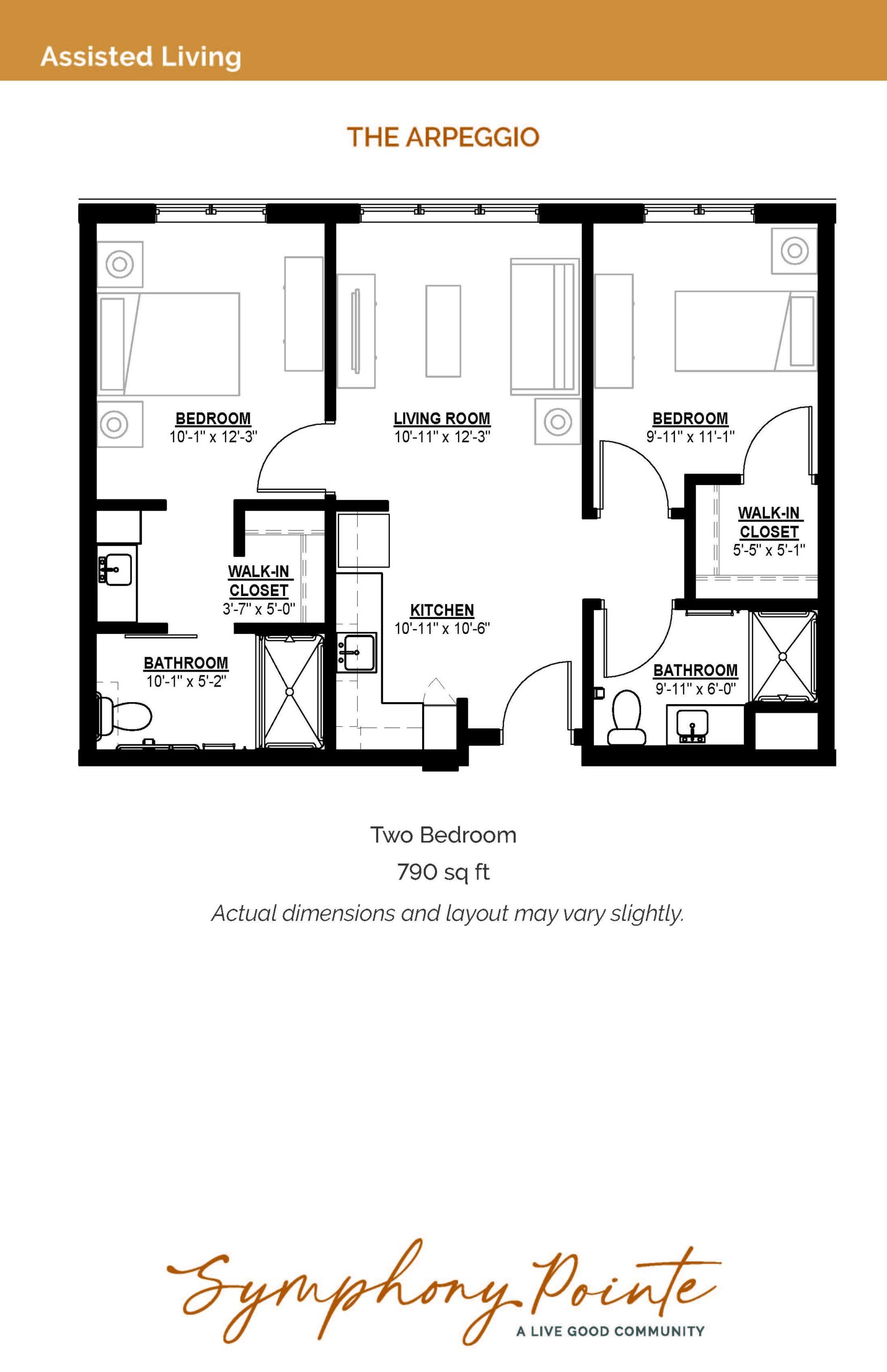 Symphony Pointe Senior Living Apartments in Elkhorn, NE